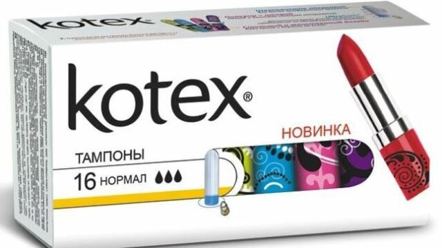 Kotex Тампоны Нормал, 16 шт