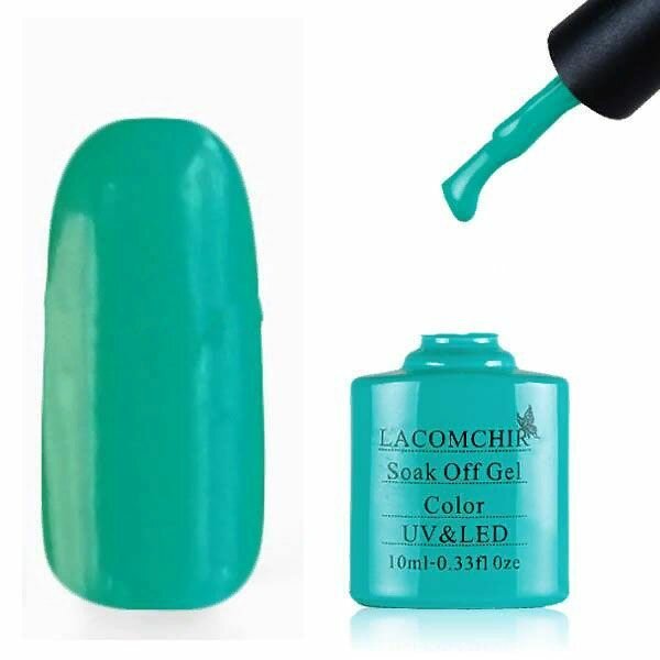 Гель-лак LACOMCHIR TD06 Приглушенный зеленый, 10 мл