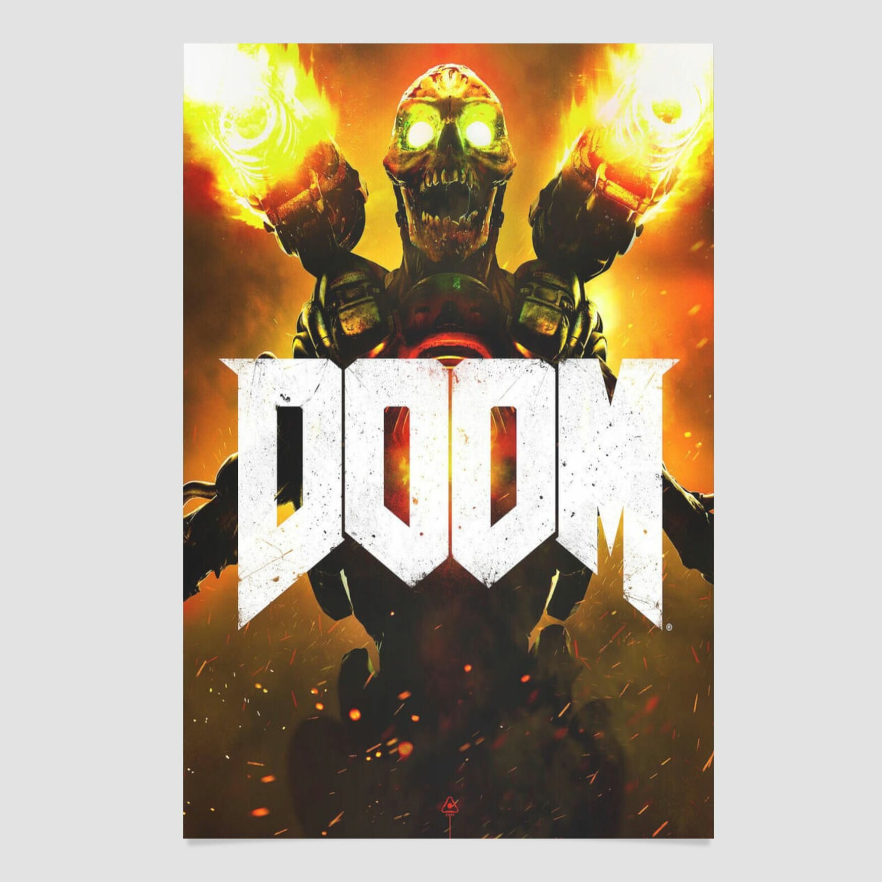 Постер (плакат) по игре DOOM 30x40 см. от Poster4me