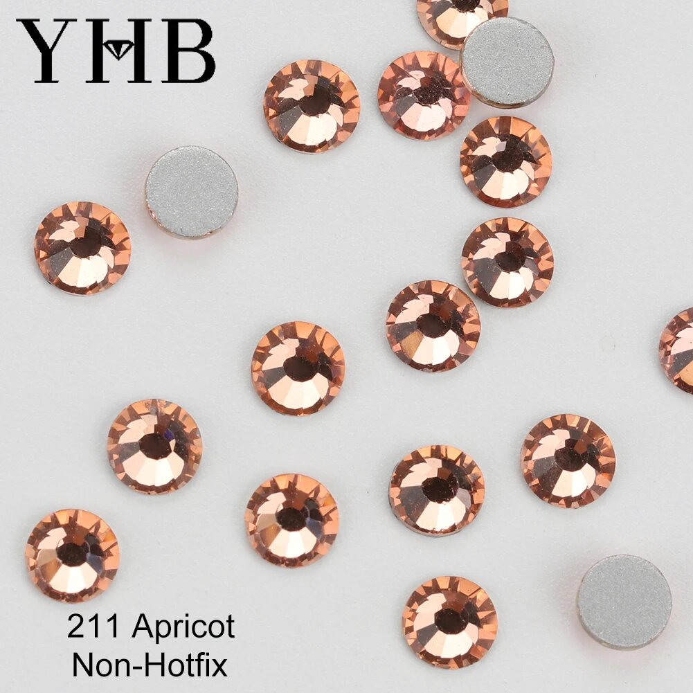 Кристаллы YHB Apricot 5mm SS20, 1440шт