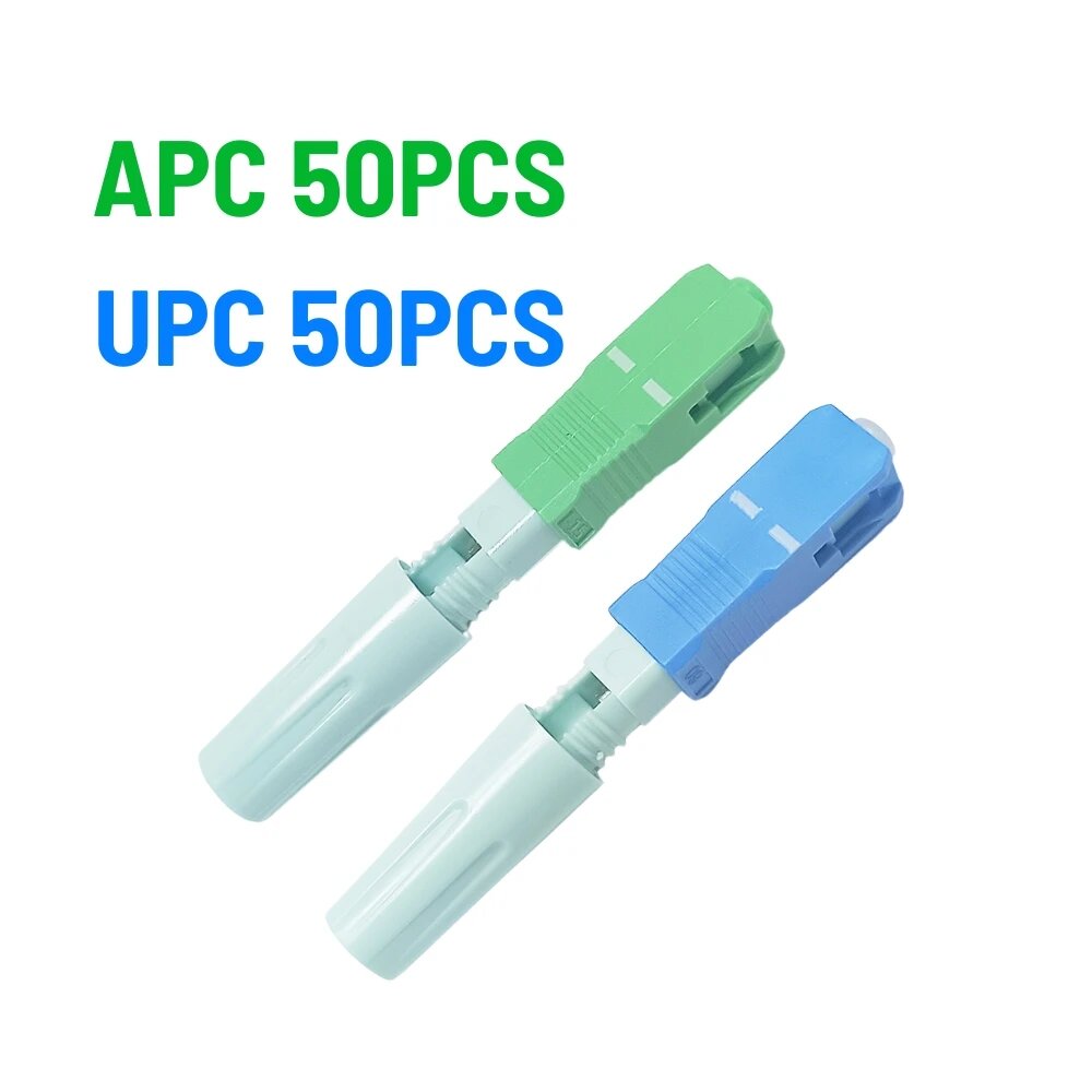 Холодный разъем SC APC SM CAILI APC UPC 50PCS