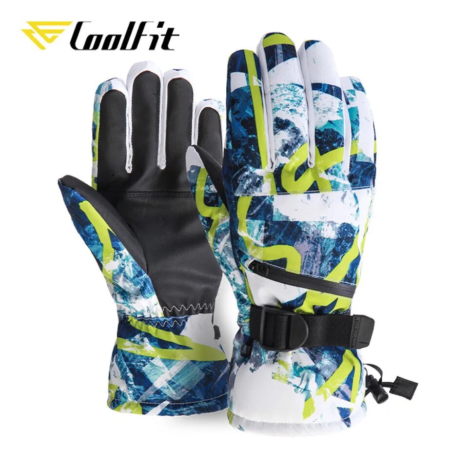 CoolFit зимние лыжные перчатки полиэстер