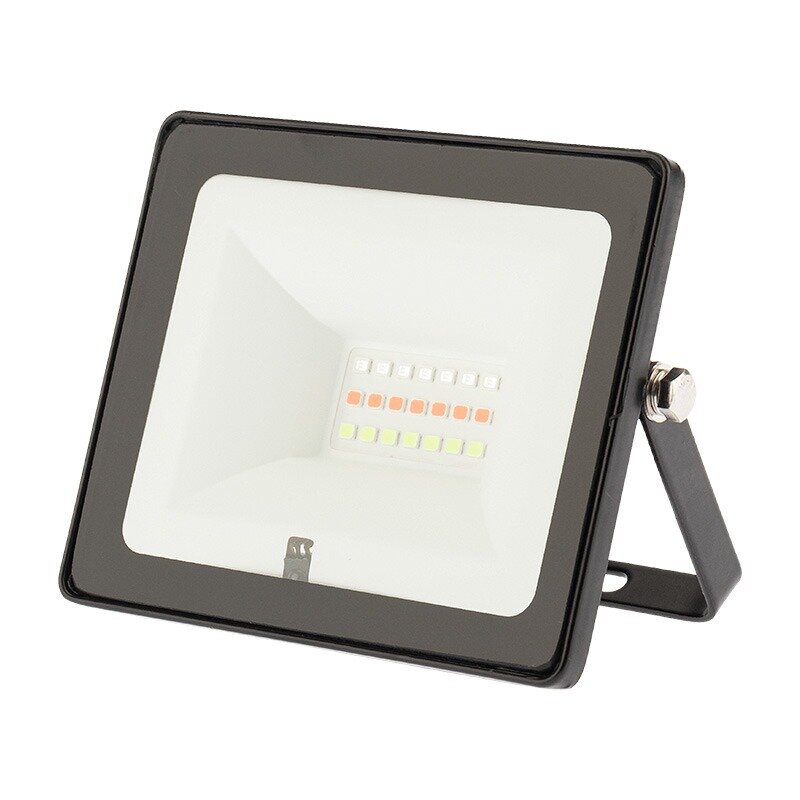 Лампы светодиодные Neon-Night Прожектор цветного свечения мультиколор (RGB) 10Вт с пультом ДУ REXANT