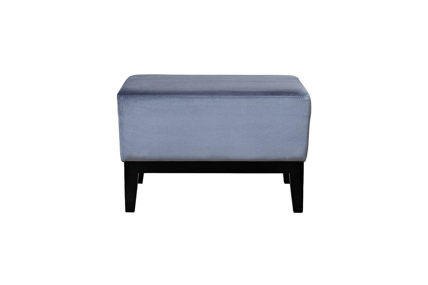 Банкетка Garda Decor Банкетка Стелла(Stella) 60 прямоугольная синяя Velv-Sin 60*38*40см арт. STELLA-60-VELV SIN