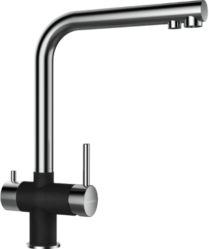 Смеситель для кухни Schock Vitus, Cristalite неро 710679