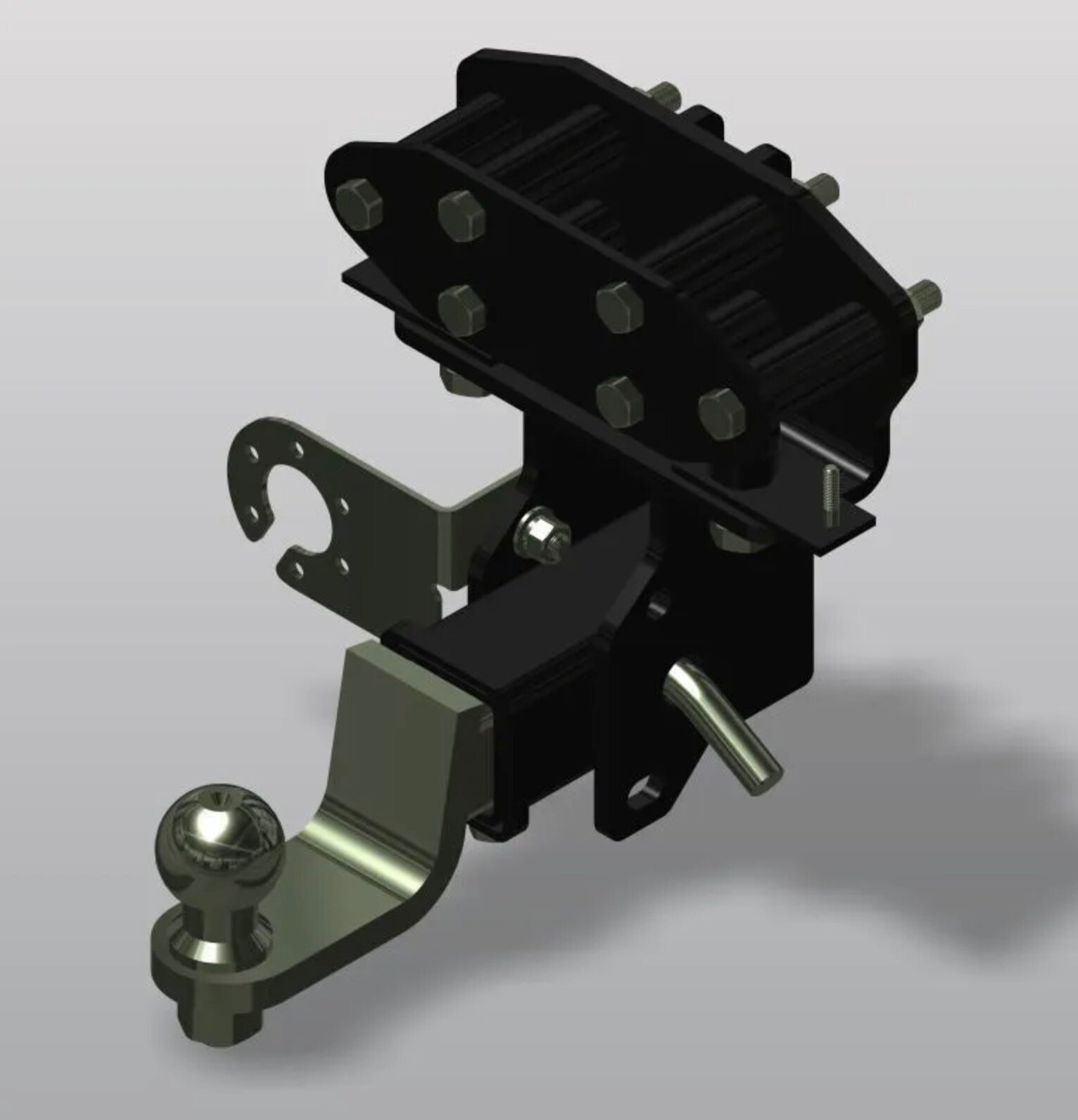 Фаркоп Avtos под квадрат, на Toyota Land Cruiser 200 2007-2021 (паспорт и сертификат в комплекте)(без электрики)TY 53