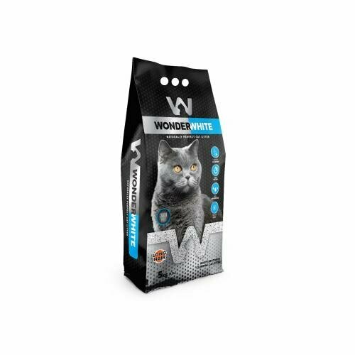 Вайт 04243 Carbon Effect Long Hair Наполнитель комкующийся c активированным углем без ароматизатора