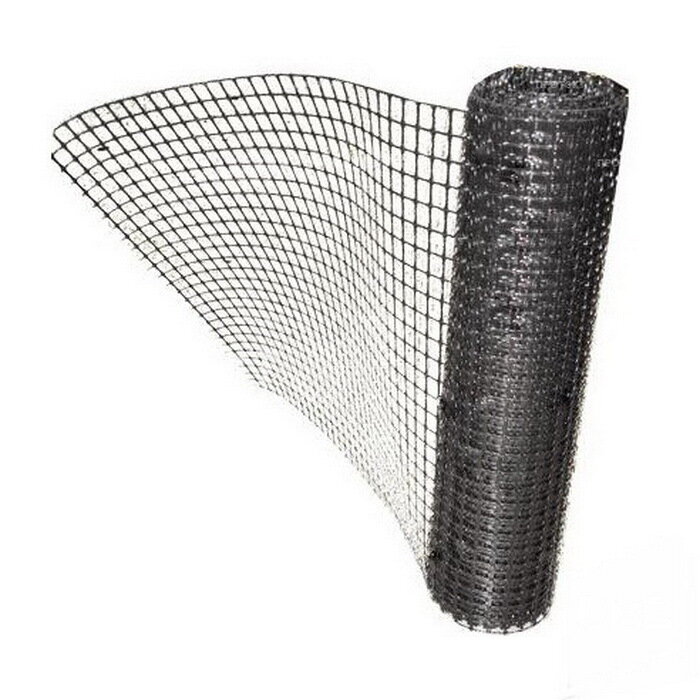 Пластиковая сетка для защиты от кротов и грызунов , длина 25 м , ширина 2 м