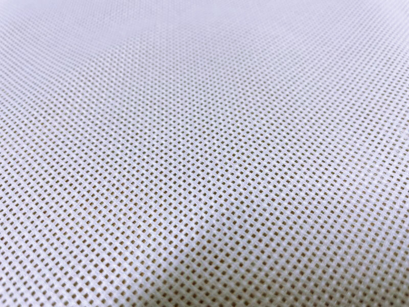 Канва Linenmill Home 14, полиэстер 100%, ширина 150см, белая