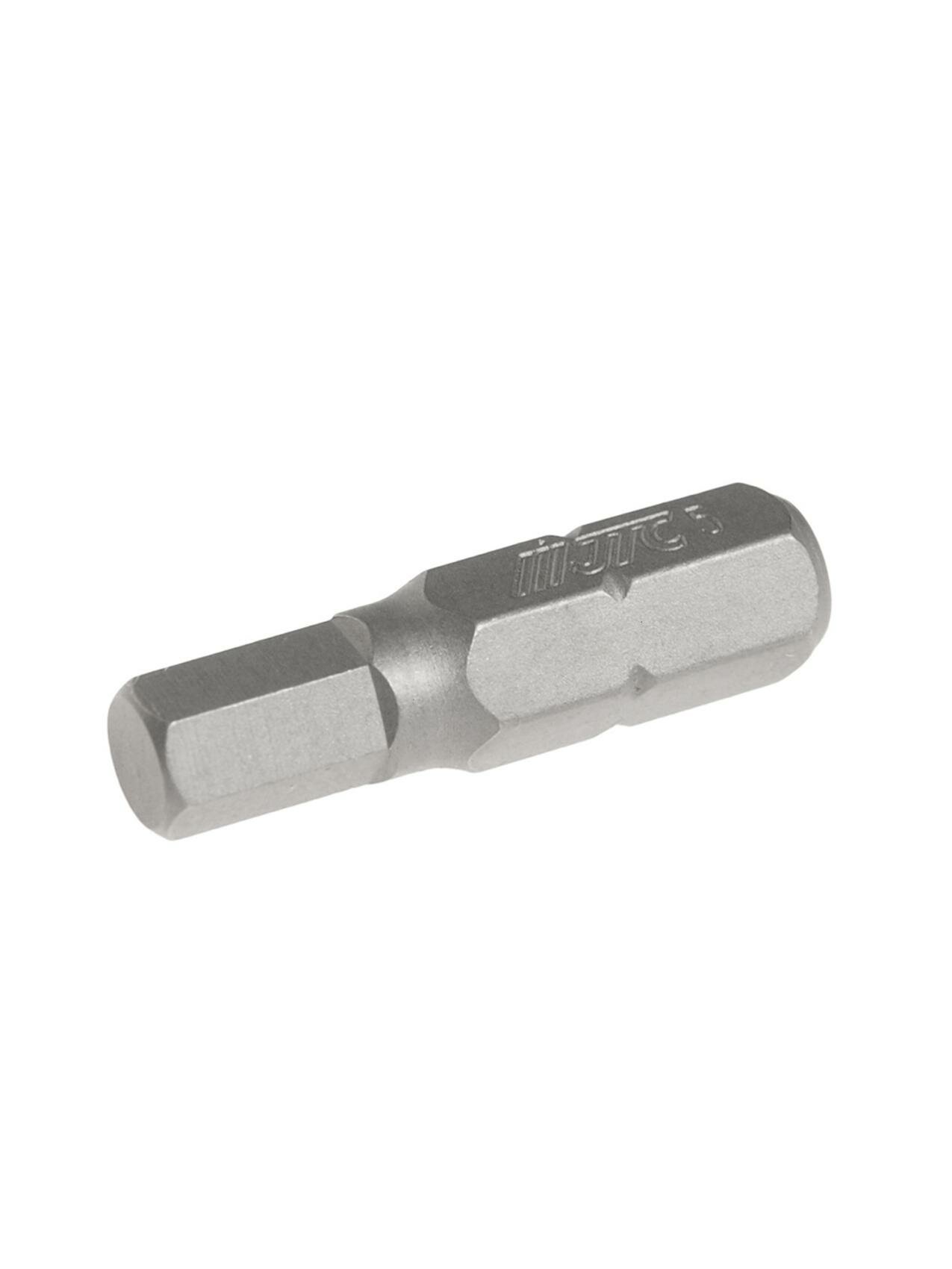 Бита HEX H5х25мм 1/4 S2 JTC-1152505
