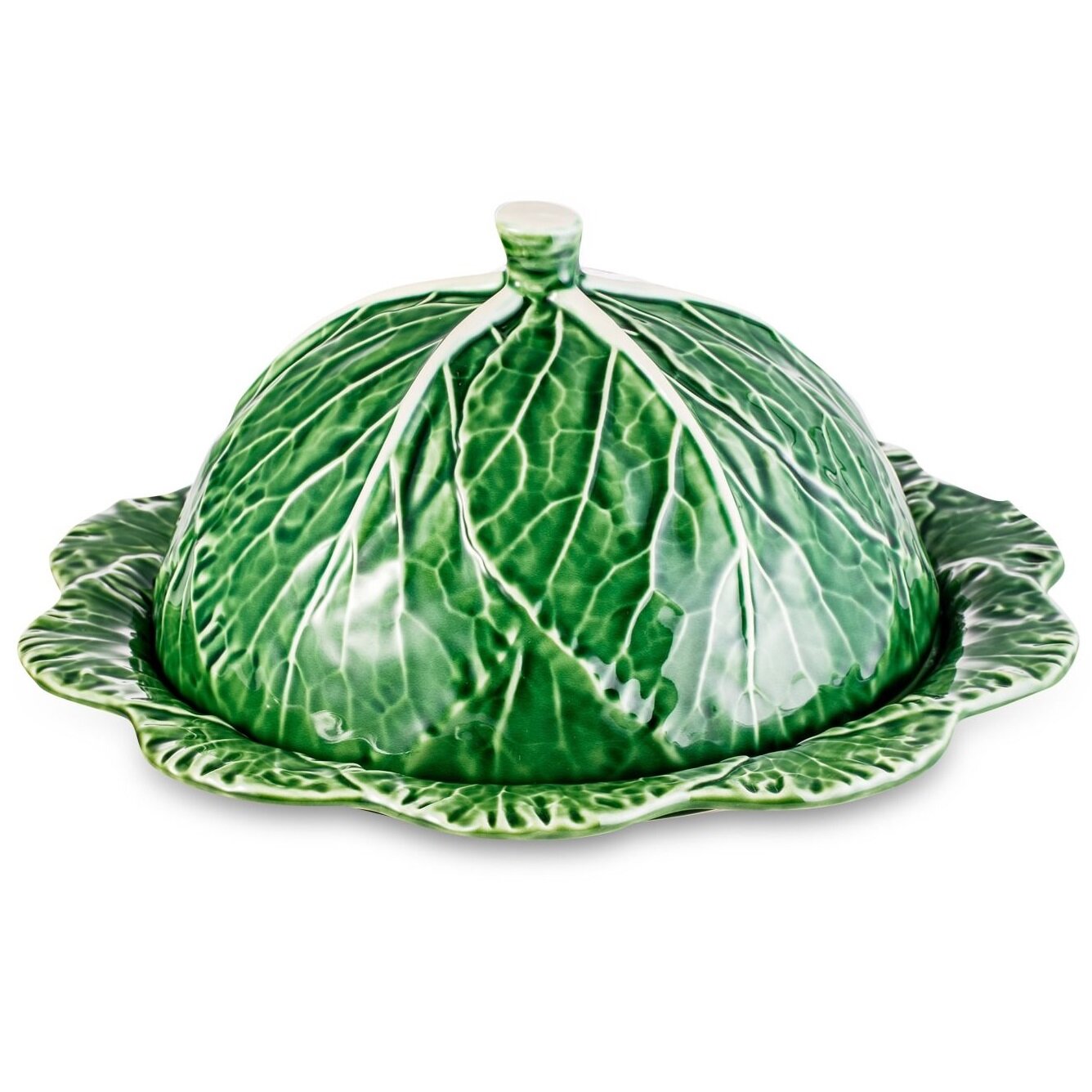 Блюдо для сыра Bordallo Pinheiro Cabbage Cheese Tray 65006965