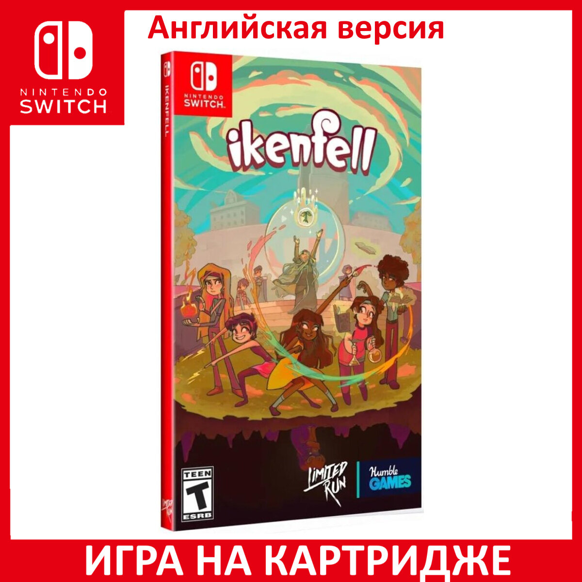 Игра Ikenfell (Limited Run #121)Switch Английский язык Картридж на Nintendo Switch