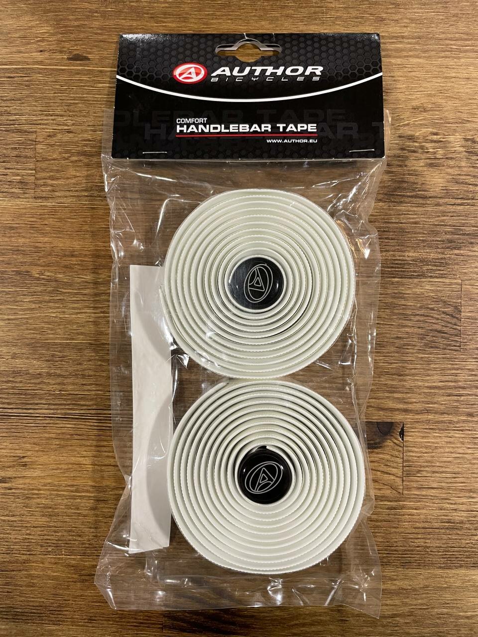 Обмотка на руль велосипеда Author AGR-E150 White С силиконом. Цвет: Белый