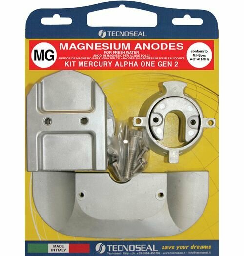 Аноды магниевые, комплект для MERCRUISER Alpha 1 Gen2 OEM: 888755Q03