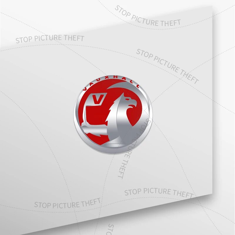 Металлический логотип Vauxhall Opel для бампера/багажника