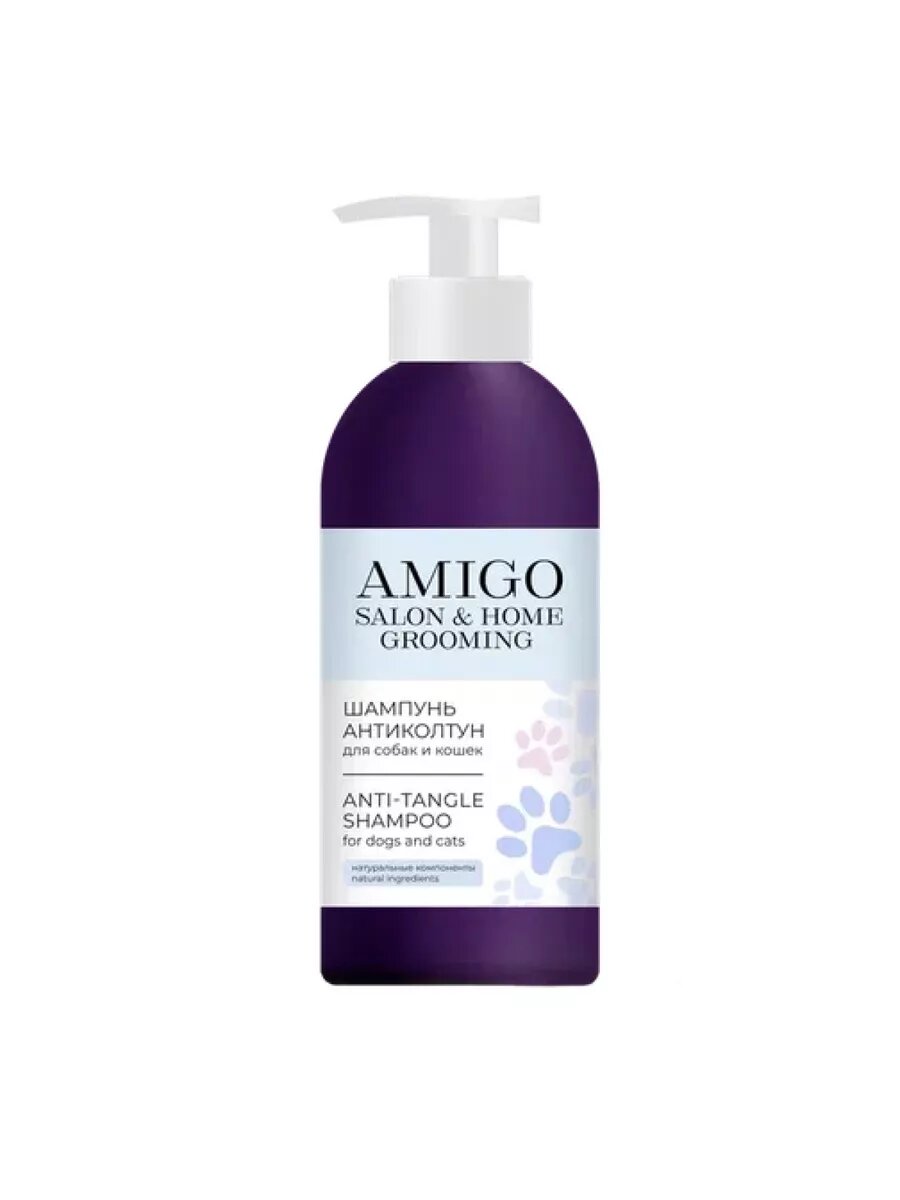 Шампунь-антиколтун для собак и кошек, 300 мл