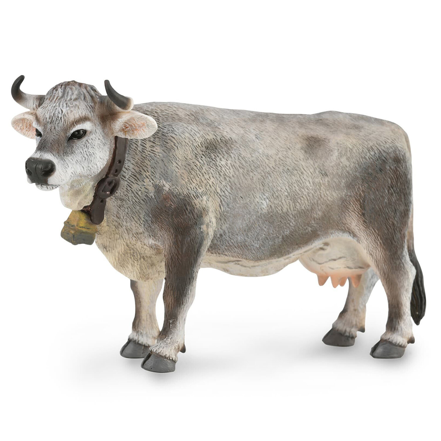 Collecta Фигурка Корова Тирольская серая L 88901b с 3 лет
