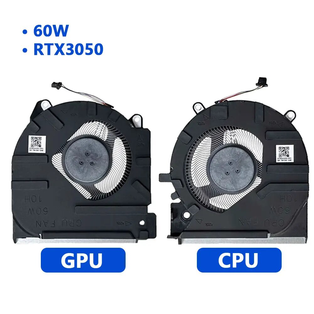 Кулер ноутбука HP Victus 7/8 RTX 3050 60W CPU/GPU