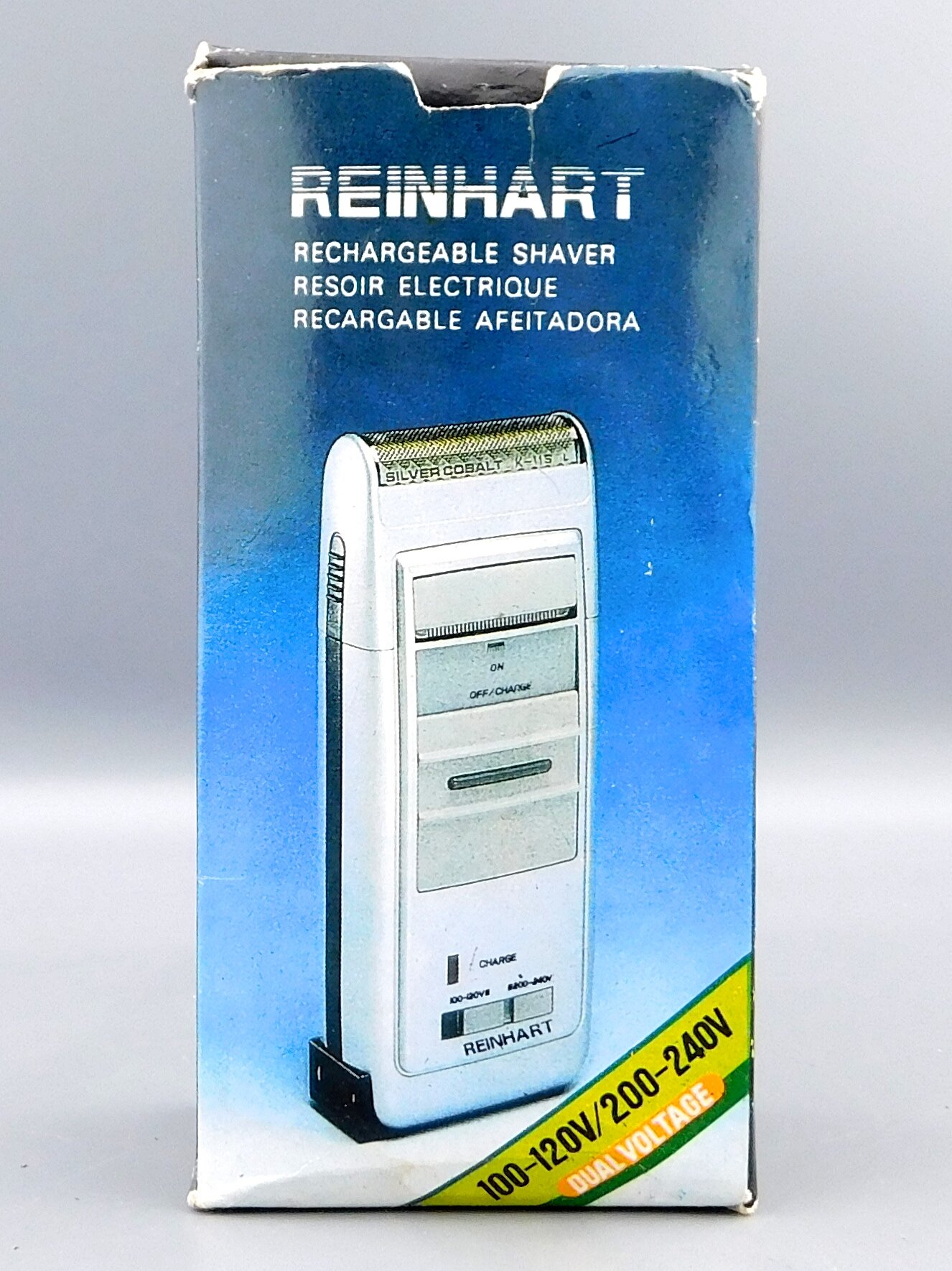 Электробритва РЕЙНХАРТ компактная два вида сети 110 и 220 В 1990-е гг