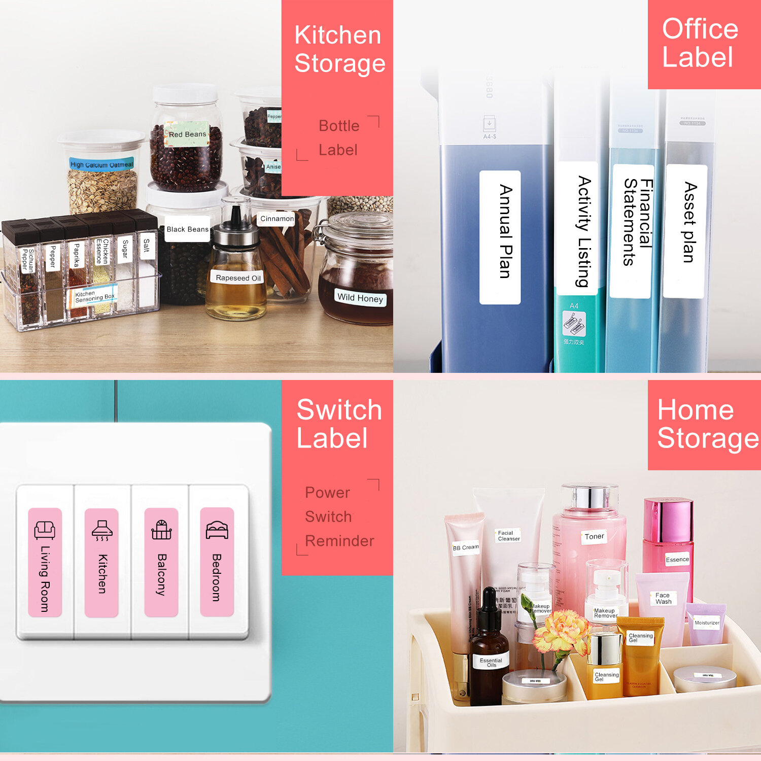 Термопечать Этикетки Бумага Штрих-код Цена Размер Название Пустые этикетки Водонепроницаемые Устойчивые к разрывам 12*30 мм 210 шт./рулон для домашнего органайзера супермаркета магазина общественного питания