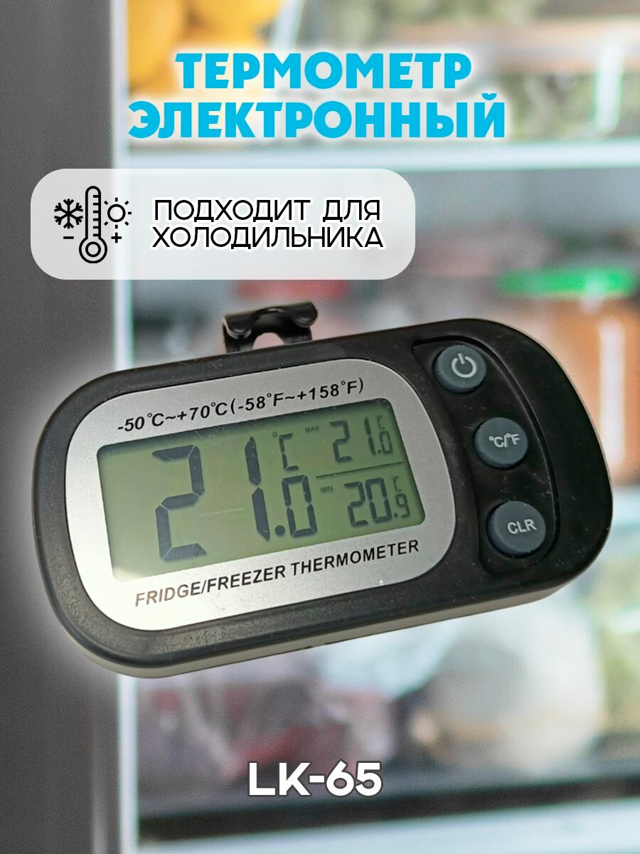 Термометр электронный BW-8819, черный