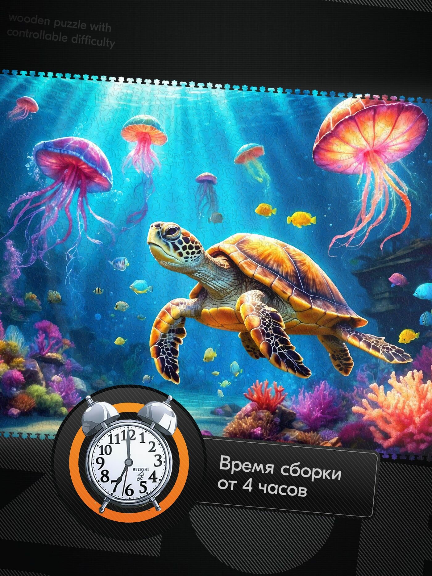 Пазл Черепаха 500 Профи — фото 1