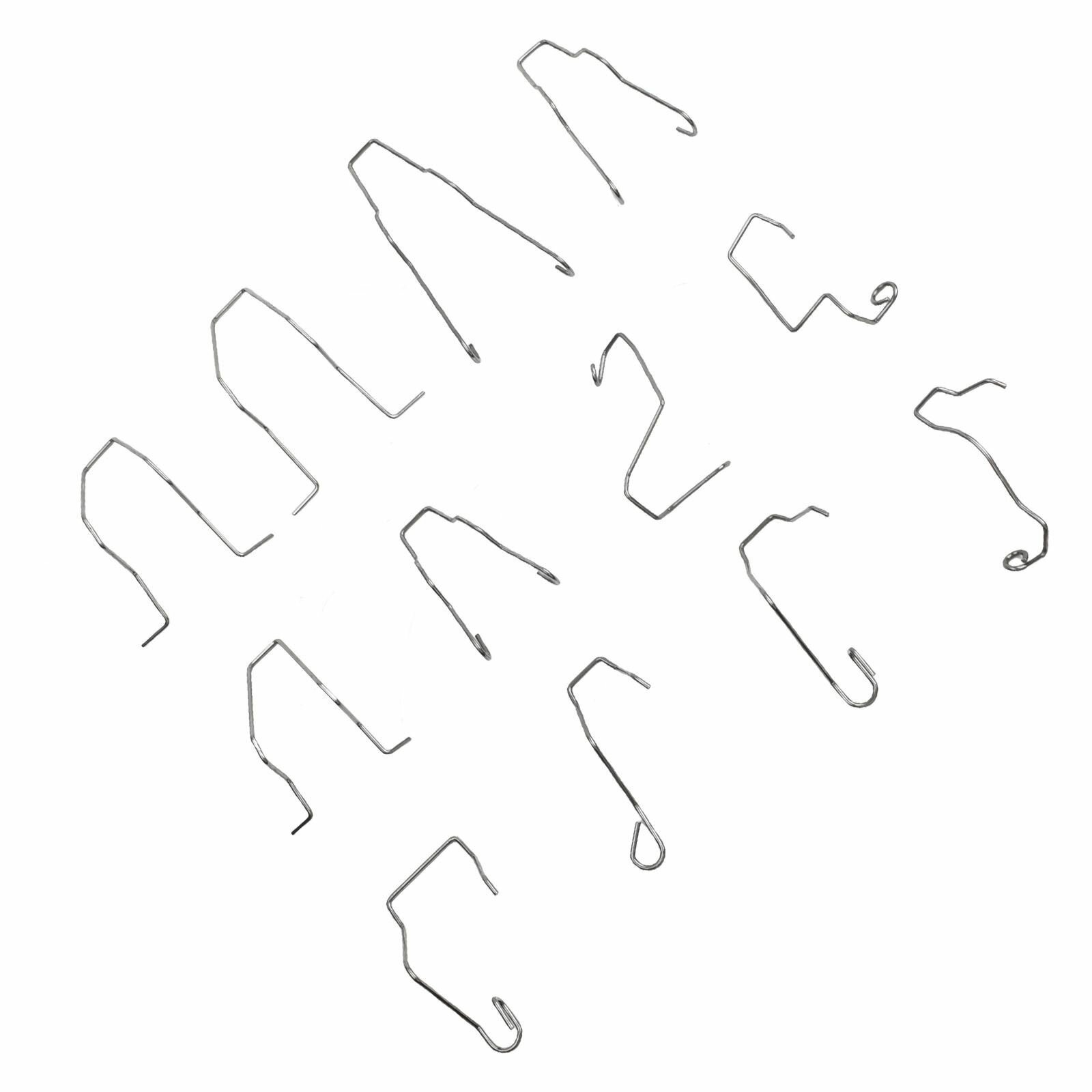 Пружинный зажим для крепления лампы H1 H3 H4 H7 для автомобильной фары, встроенный в патрон лампы ближнего света, 6 шт./9 шт./12 шт.