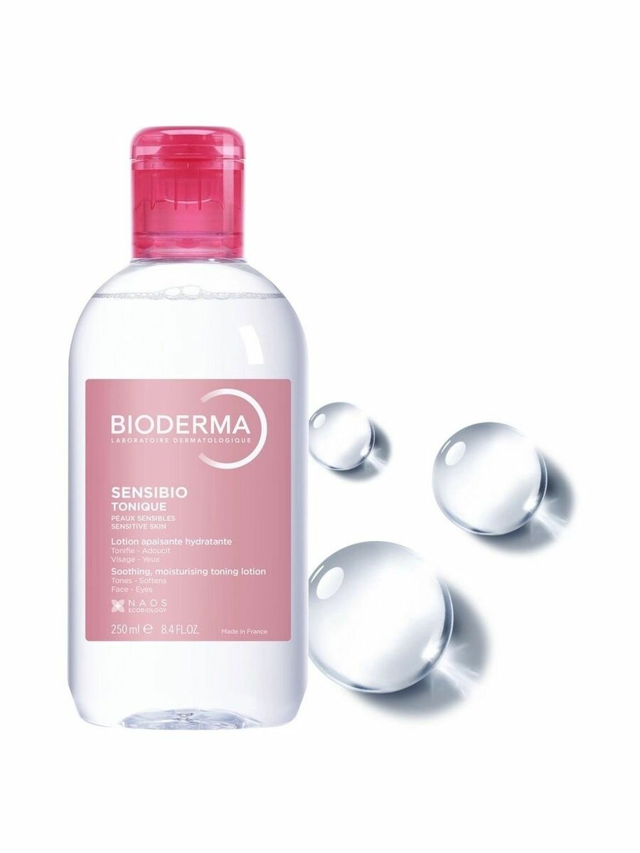 Биодерма Сенсибио (Bioderma Sensibio) Лосьон тонизирующий успокаивающий, 250 мл