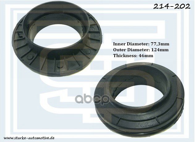 Подшипник опорный ALFA ROMEO 145/146 / FIAT TEMPRA /TIPO (160) / LANCIA DEDRA/DELTA/214-202 7601502 60806398 214-202 7601502 .