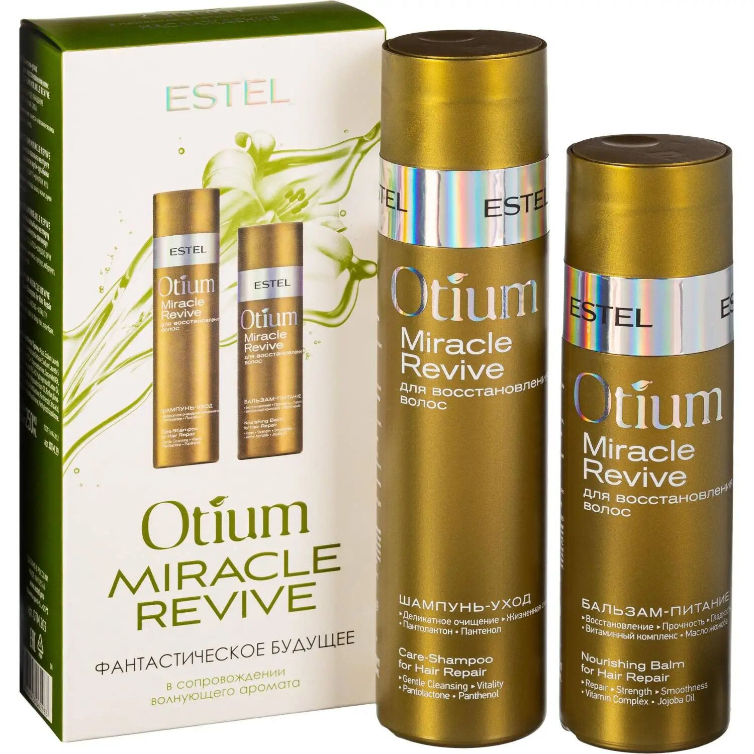 Набор OTIUM MIRACLE REVIVE для восстановл волос шамп250 бальз 200 OTM.203