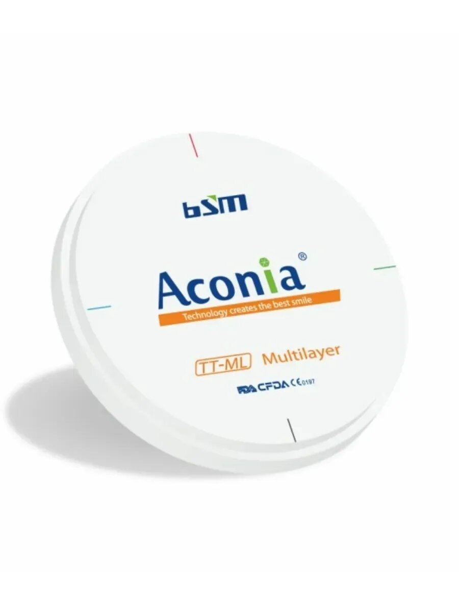 Диск из диоксида циркония Aconia, TT ML, A3, размер 98х16