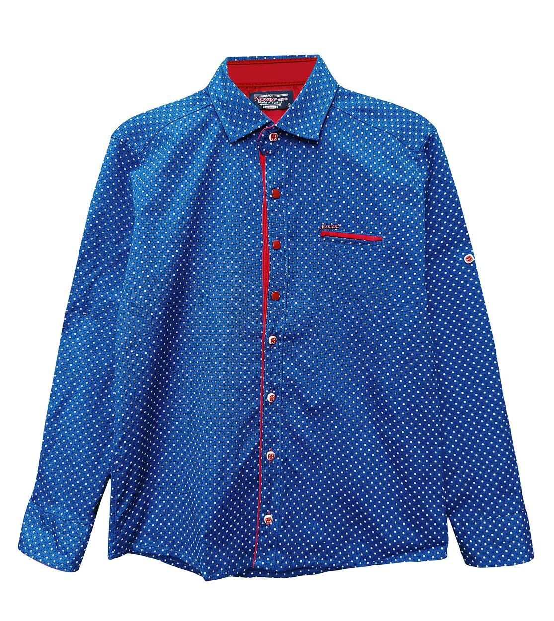 Школьная рубашка Рубашка с длинным рукавом для мальчиков