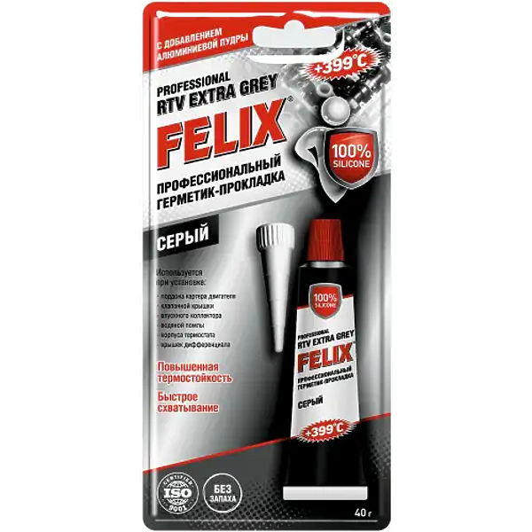 FELIX 411040109 герметик-прокладка felix серый 40г\