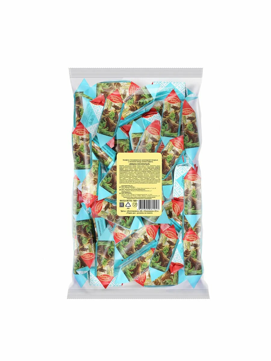 Конфеты шоколадные Мишка косолапый 1000 г