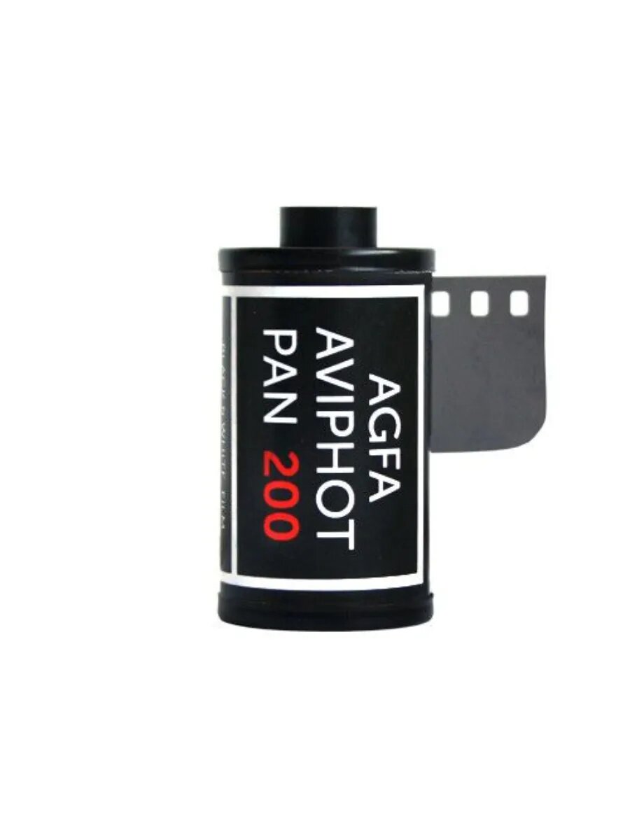 Фотопленка чёрно-белая Agfa Aviphot Pan 200 35mm