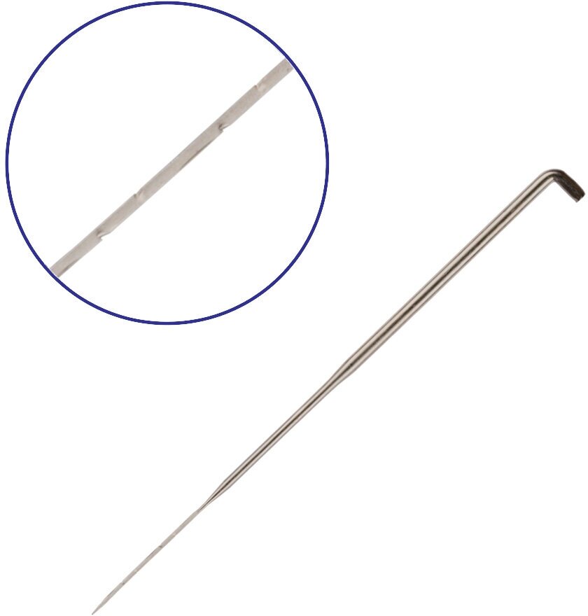 Иглы для валяния (фелтинга) "Gamma" FNG-02 запасные 6 шт №40 тонкие (с обратным сечением)