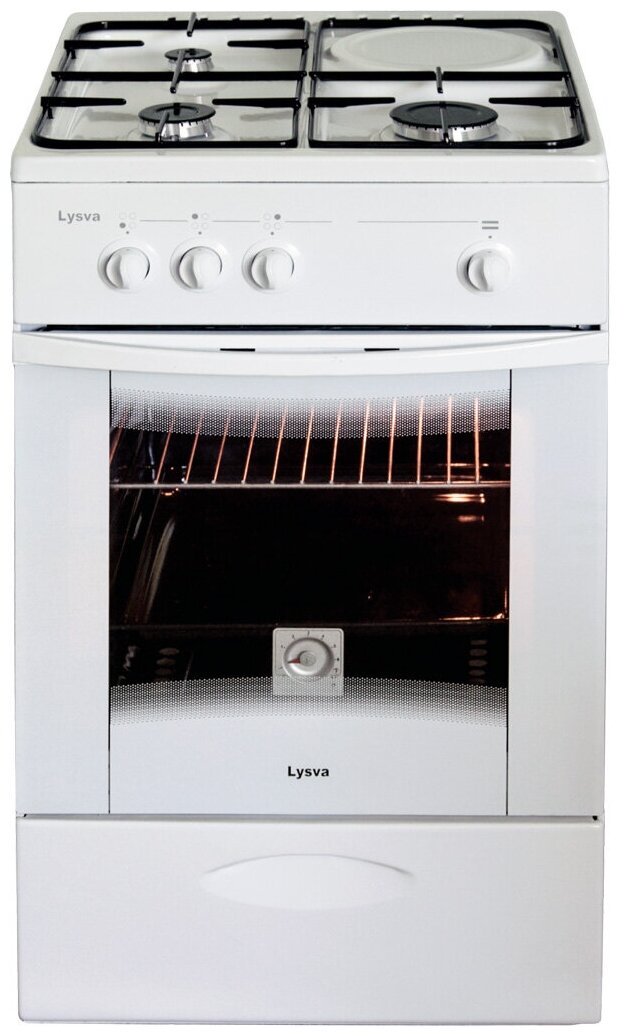 Плита газ. Лысьва ГП 300 МС СТ-2у (без крышки) белый