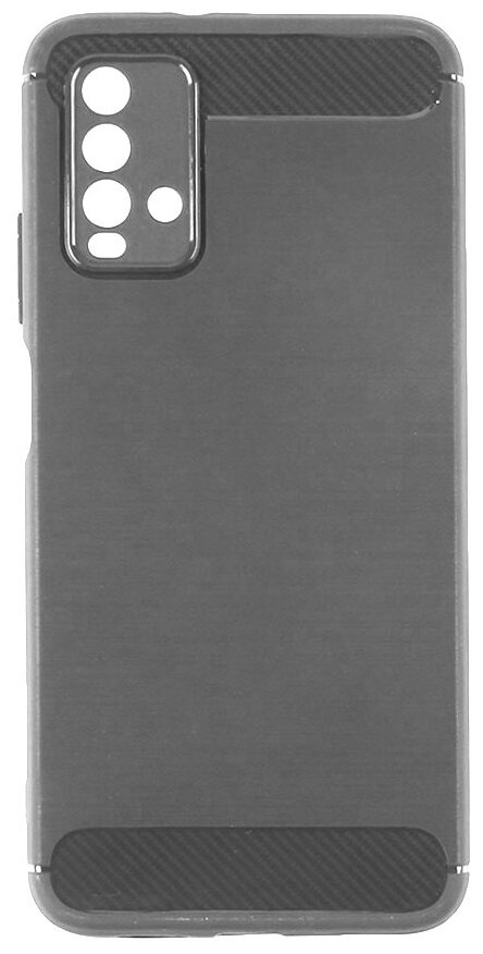 Чехол на Xiaomi Redmi 9T (Сяоми редми 9т, Ксиоми редми 9 т) противоударный (серый)