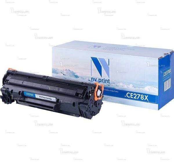 Картридж NV Print CE278X (78X) черный для HP LaserJet Pro M1536/P1560/P1566/P160 совместимый (2.3К) (NV-CE278X)