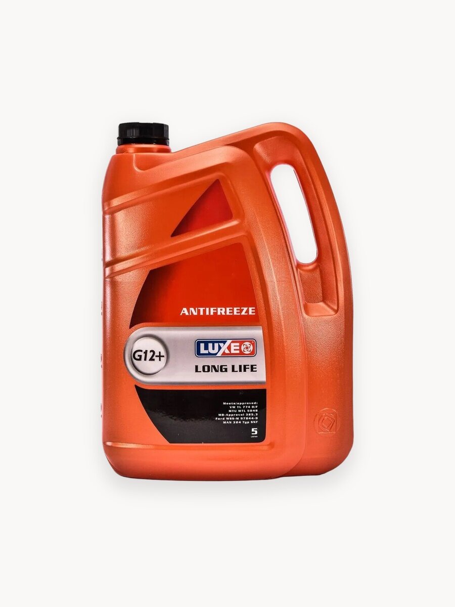 Антифриз готовый красного цвета LUXE Long Life G12+ канистра 5 кг