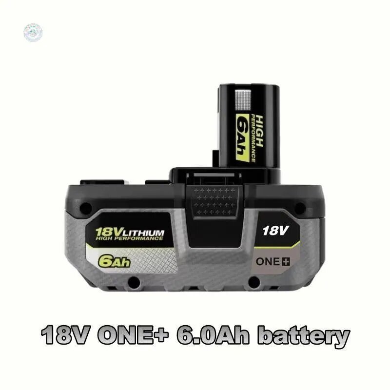 Аккумулятор RYOBI ONE+ 18V 4000/6000 мАч, литий-ионный, универсальный для всех инструментов серии, низкий саморазряд, компактный и легкий