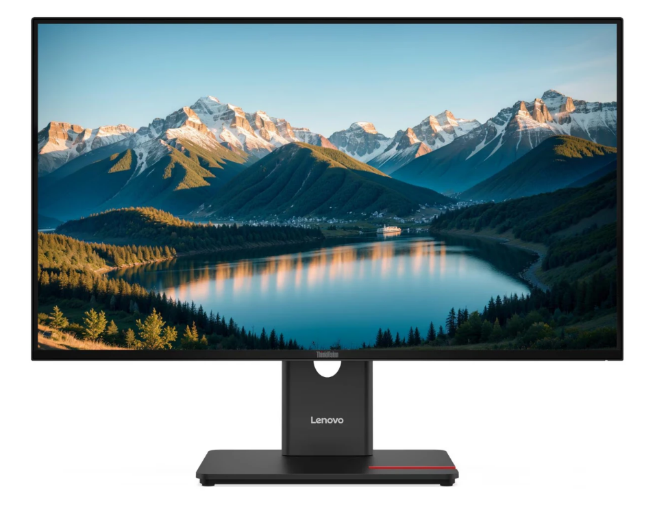 Монитор Lenovo 27" T27Q-40, 16:9, IPS, QHD, 4ms, 350cd, 120Hz, HDMI, DP, USB-C, USB, HAS