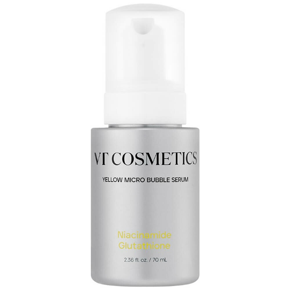 Пузырьковая сыворотка с ниацинамидом VT Cosmetics Niacinamide Glutathione Yellow Micro Bubble Serum 70 мл
