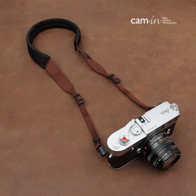Нейлоновый ремешок для камеры карамельного цвета для Ricoh GR и Sony RX100, удобный регулируемый плечевой ремень с