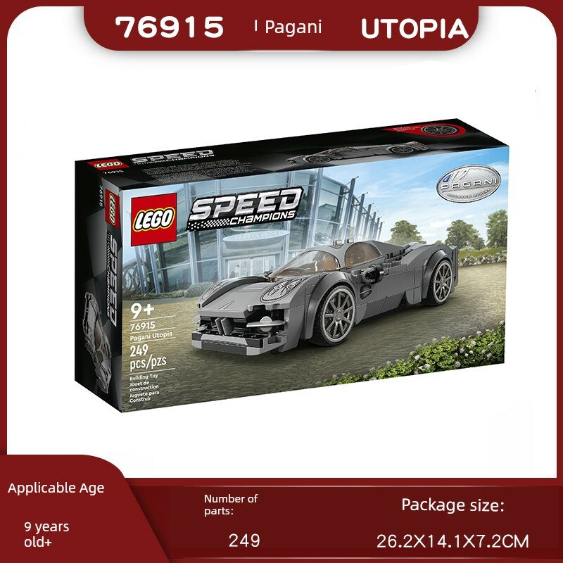 LEGO Technic Super Cars 76915 Pagani Zonda Сборная пластиковая модель с детализированными элементами для детей