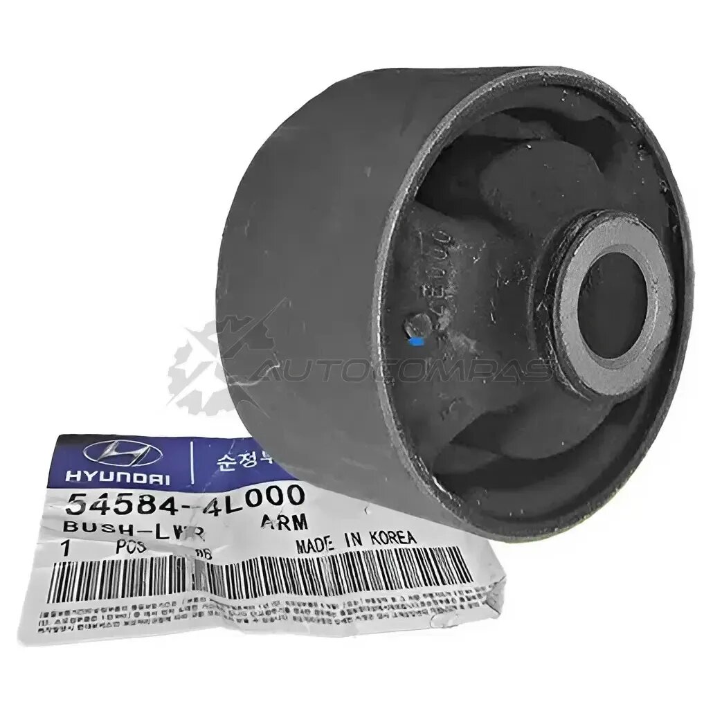 Сайлентблок переднего нижнего рычага задний Hyundai Elantra i10 i20 i40 Solaris Veloster Kia Picanto Rio VEA 13 30665529 54584 4L000