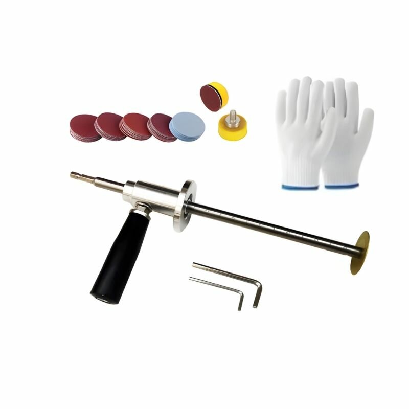 (1 набор) Электрический инструмент для шлифовки ПВХ труб 1 дюйм