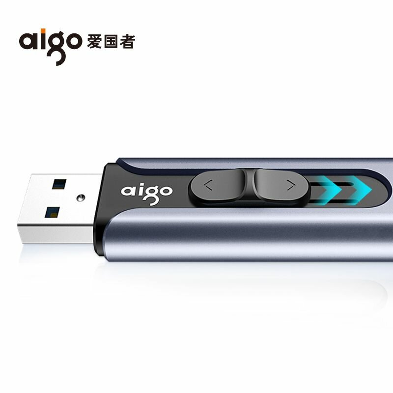 Флеш-накопитель Aigo Patriot USB 32 ГБ, высокоскоростной USB 3.0, для студентов и бизнеса, модель U335, металлический корпус, креативный мини-дизайн с персонализацией.