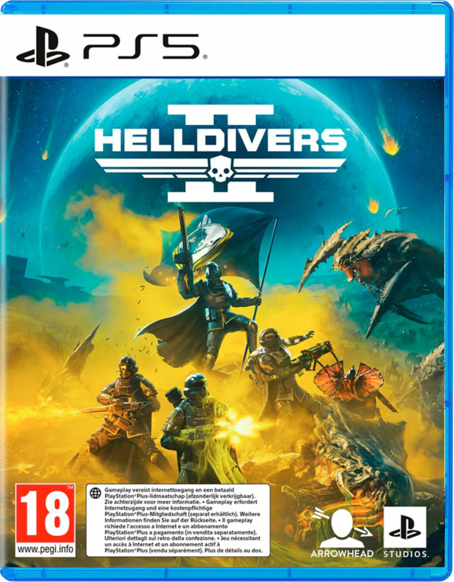 Helldivers 2 (русские субтитры) (Игра на диске) (Для Playstation 5) (PS5)
