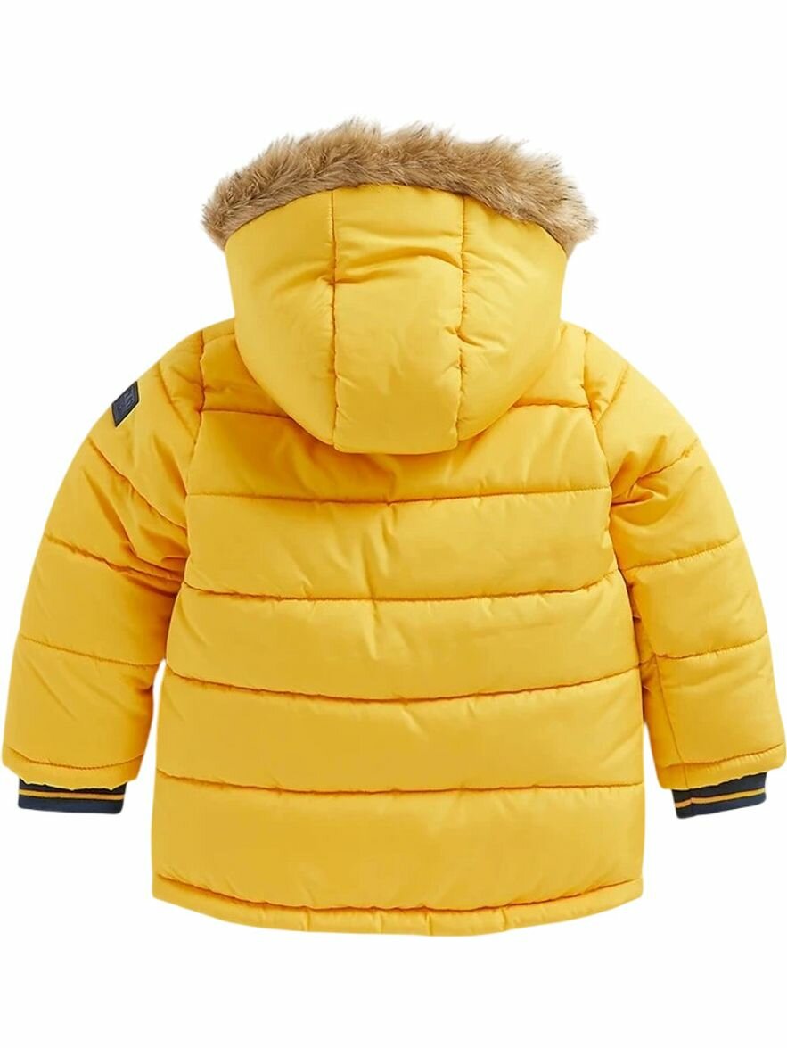 Куртка mothercare, размер 140, желтый — фото 1